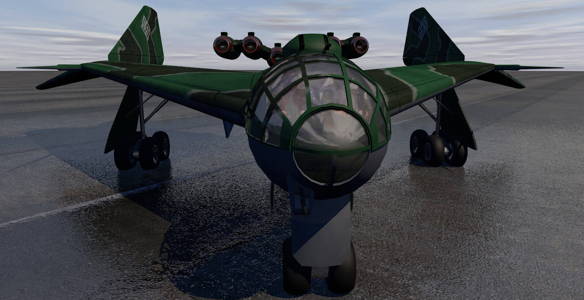 Arado E.555-1 3D Model by ChipBassChaos