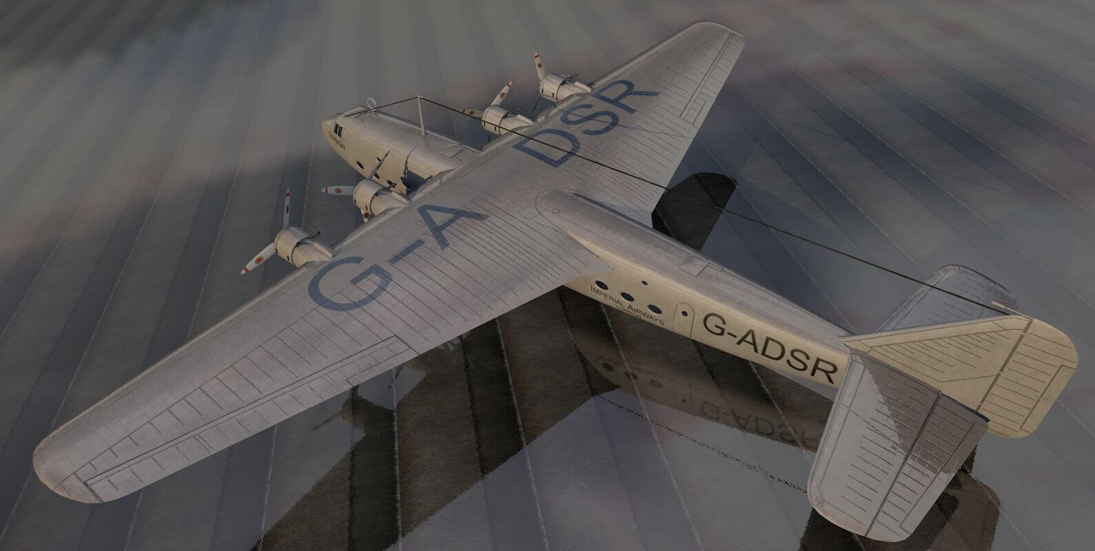 Armstrong Whitworth AW-27 Ensign 3D Model by ChipBassChaos