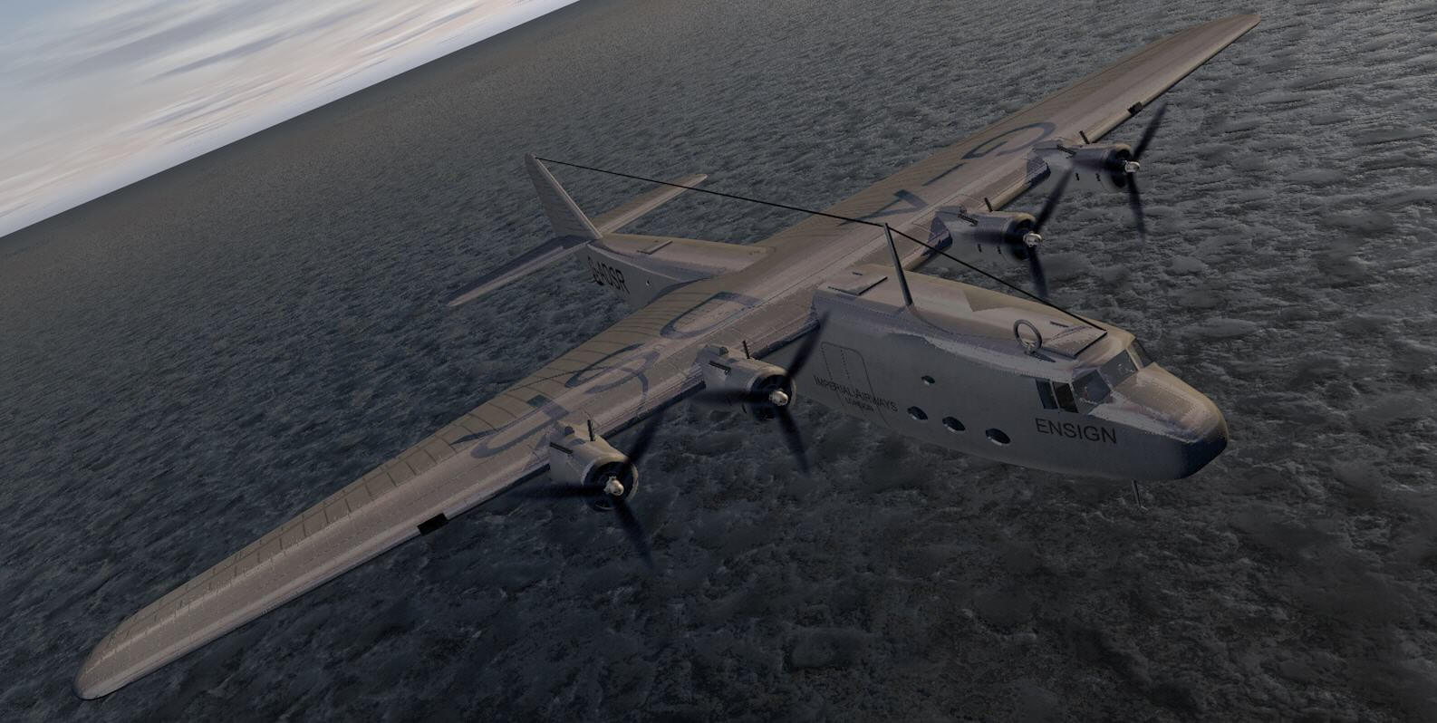 Armstrong Whitworth AW-27 Ensign 3D Model by ChipBassChaos