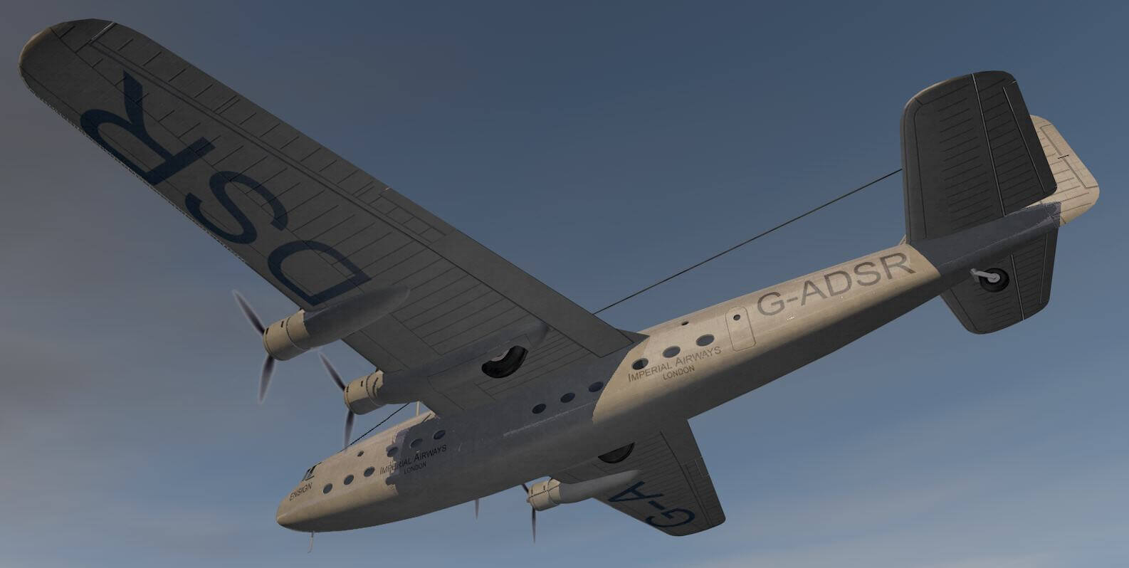 Armstrong Whitworth AW-27 Ensign 3D Model by ChipBassChaos