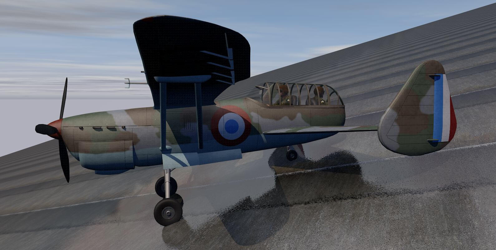 Arsenal Delanne AD-10 C-1 3D Model by ChipBassChaos