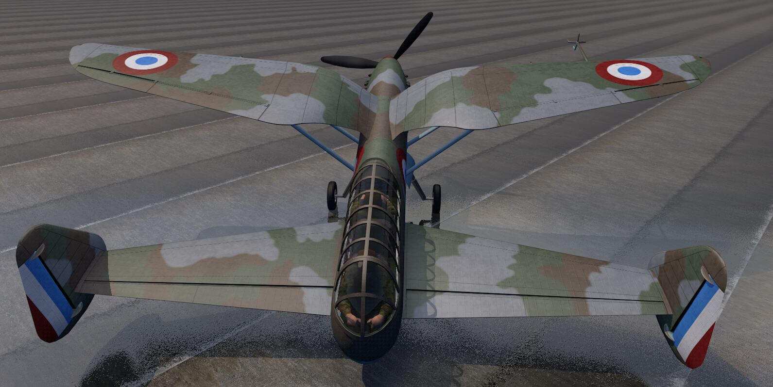 Arsenal Delanne AD-10 C-1 3D Model by ChipBassChaos