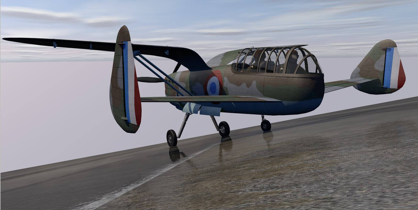 Arsenal Delanne AD-10 C-1 3D Model by ChipBassChaos