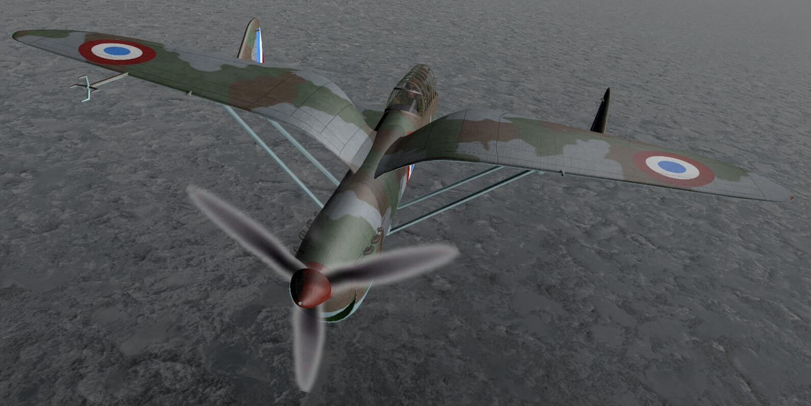 Arsenal Delanne AD-10 C-1 3D Model by ChipBassChaos