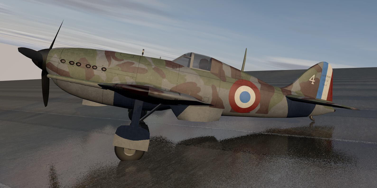 Arsenal VG-33 C-1 3D Model by ChipBassChaos
