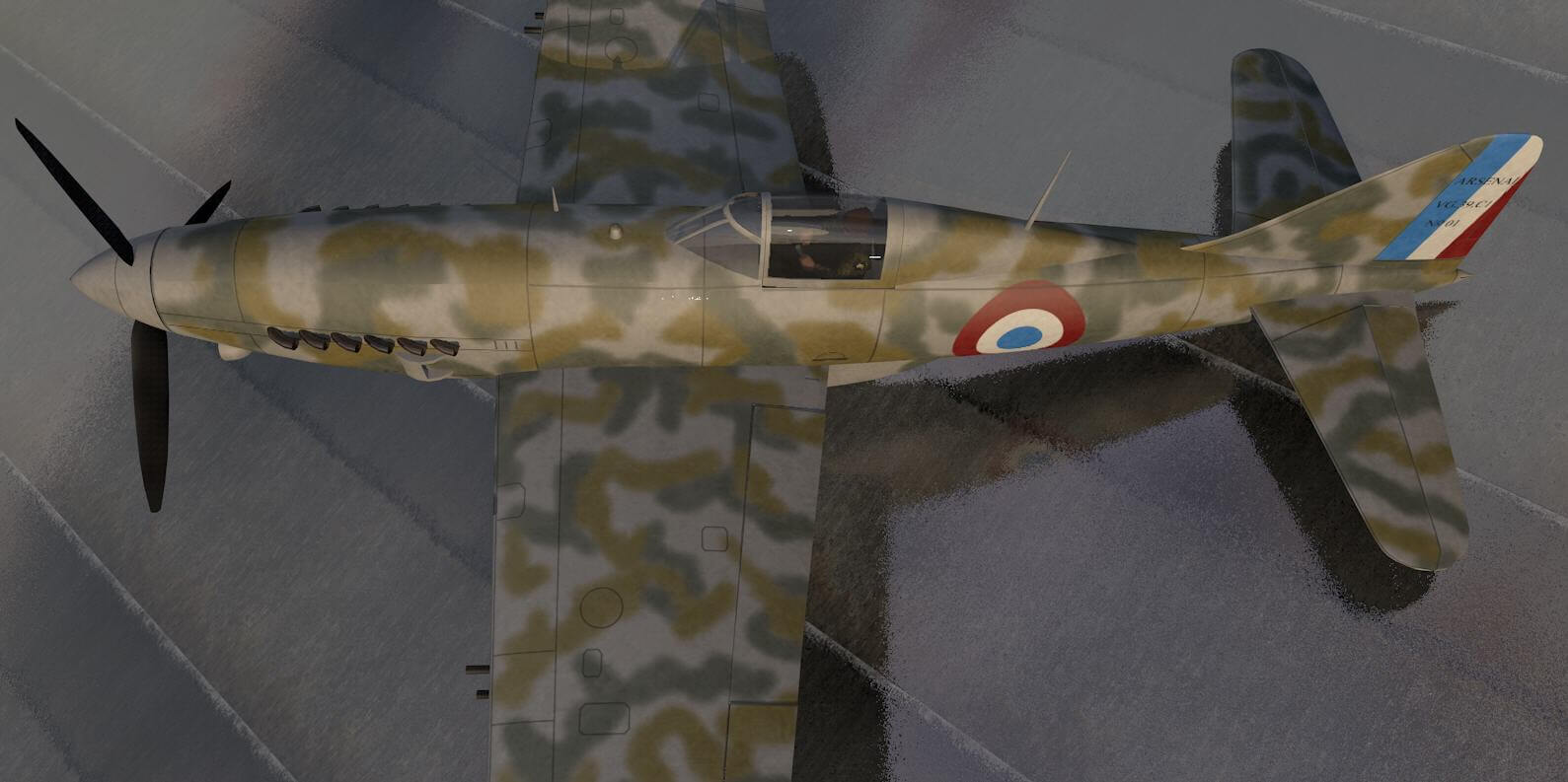 Arsenal VG-39 C1 3D Model by ChipBassChaos