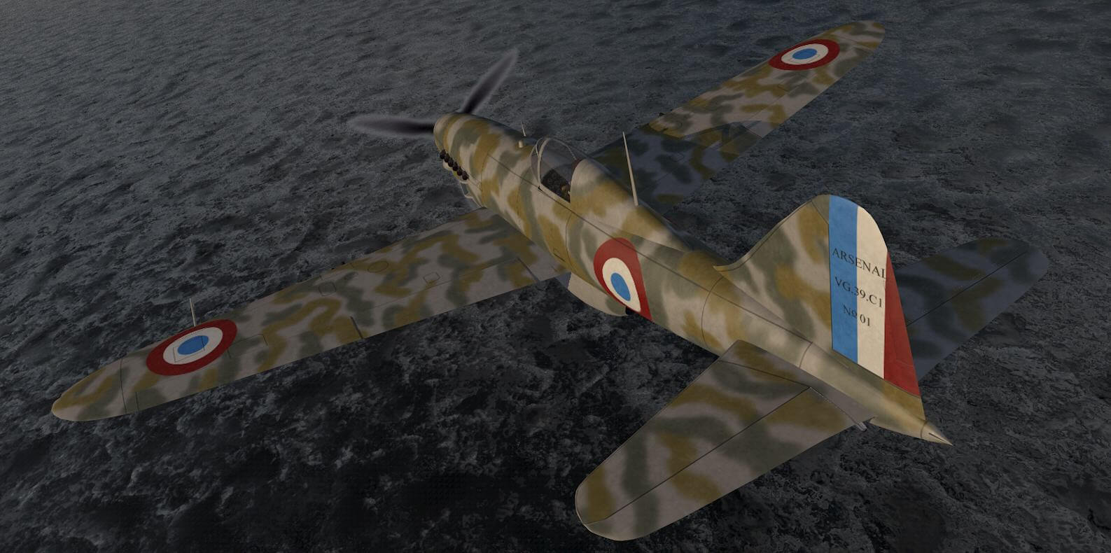 Arsenal VG-39 C1 3D Model by ChipBassChaos