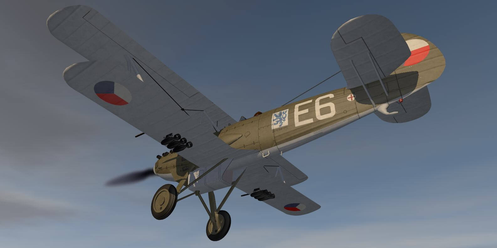 Avia B-534 Early 3D Model by ChipBassChaos