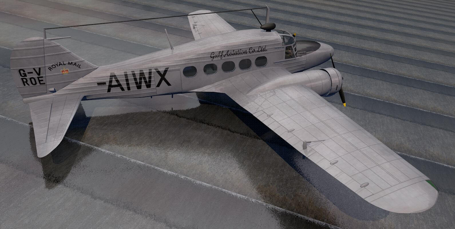 Avro 652 Anson C-1 3D Model by ChipBassChaos