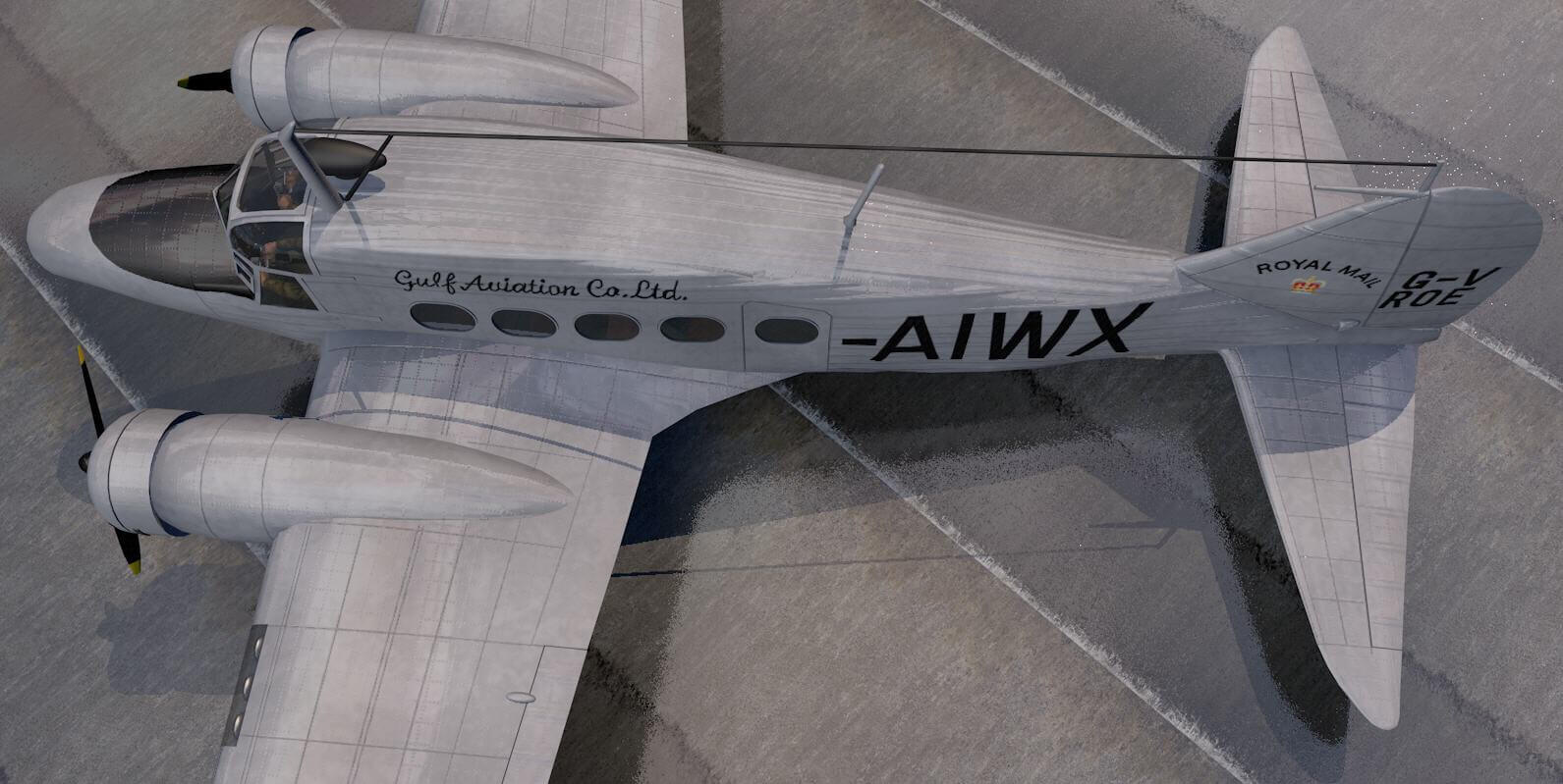 Avro 652 Anson C-1 3D Model by ChipBassChaos