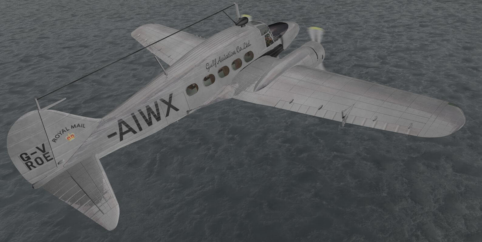 Avro 652 Anson C-1 3D Model by ChipBassChaos