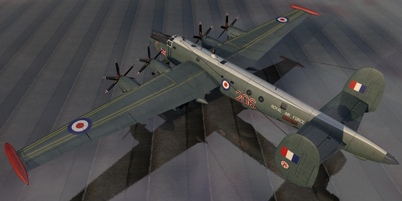 Avro 716 Shackleton MR3 - 3D Model by ChipBassChaos
