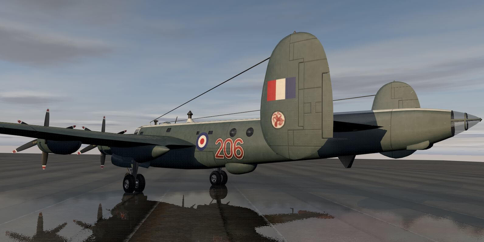 Avro 716 Shackleton MR3 - 3D Model by ChipBassChaos