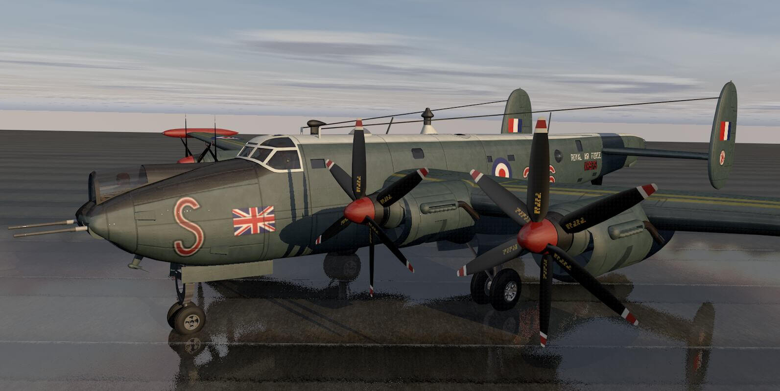 Avro 716 Shackleton MR3 - 3D Model by ChipBassChaos