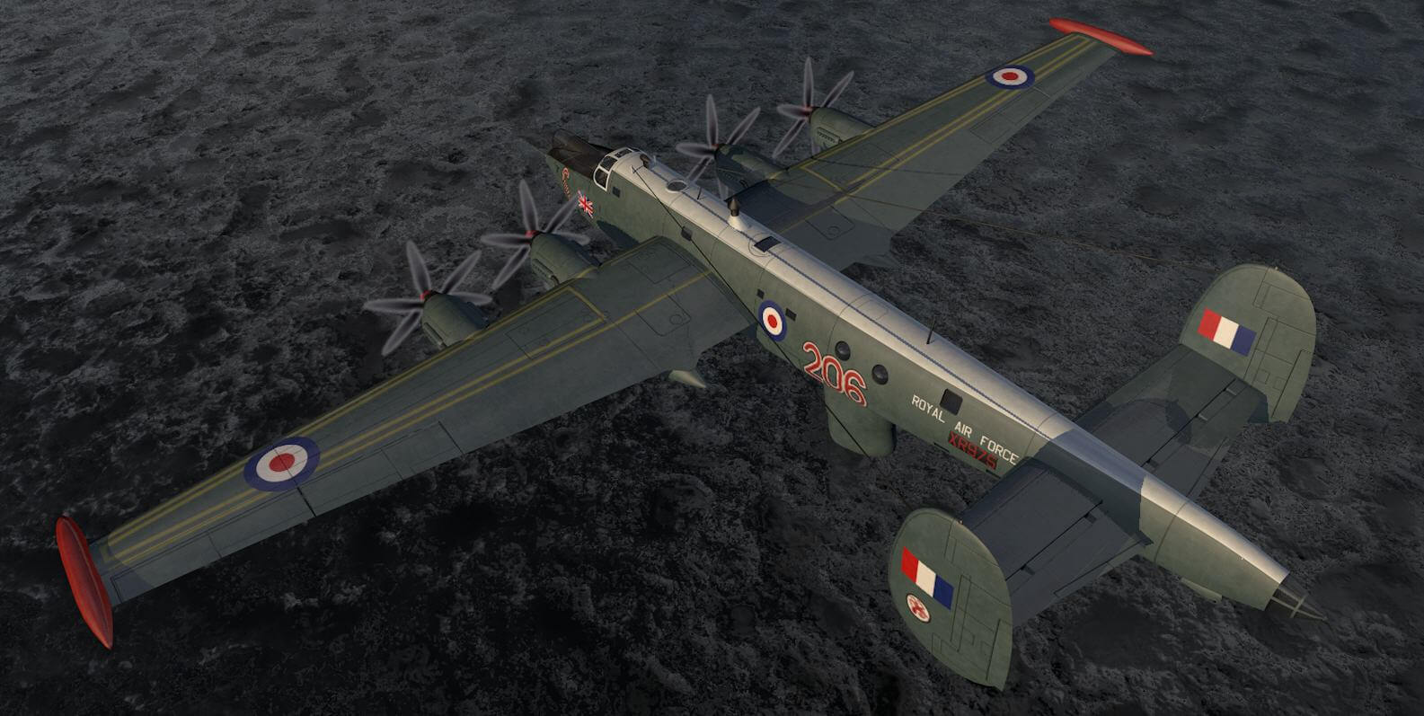 Avro 716 Shackleton MR3 - 3D Model by ChipBassChaos