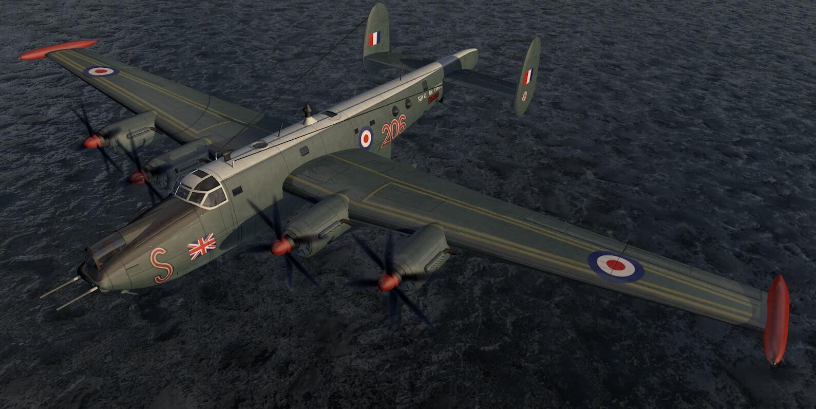 Avro 716 Shackleton MR3 - 3D Model by ChipBassChaos
