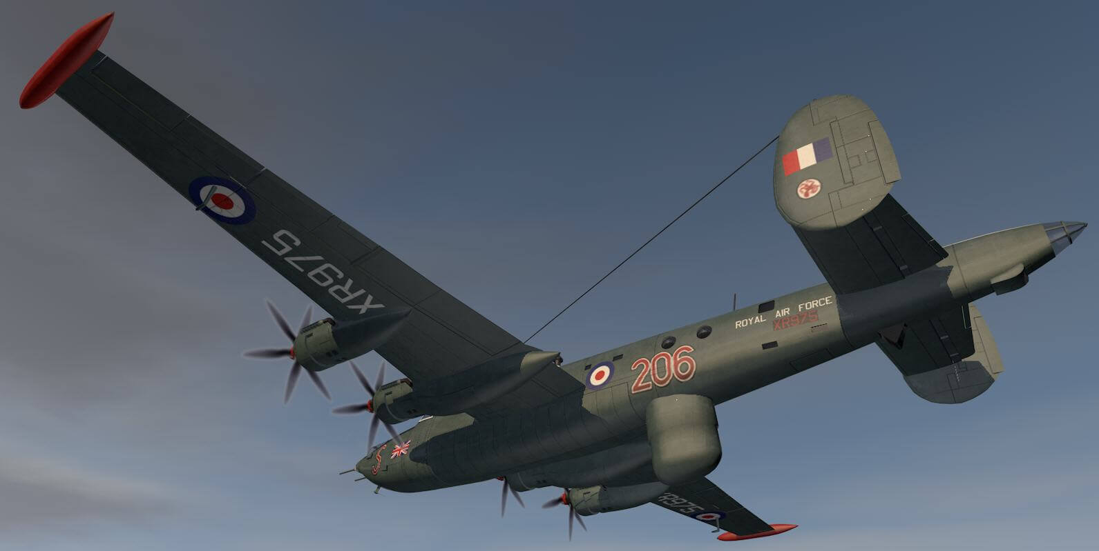 Avro 716 Shackleton MR3 - 3D Model by ChipBassChaos