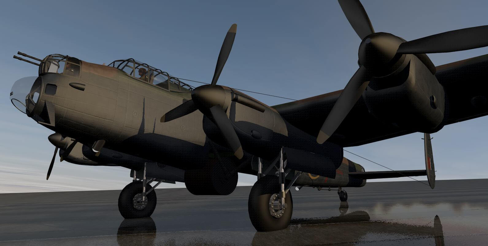Avro Lancester B Mk-3 Special - Dambuster 3D Model by ChipBassChaos