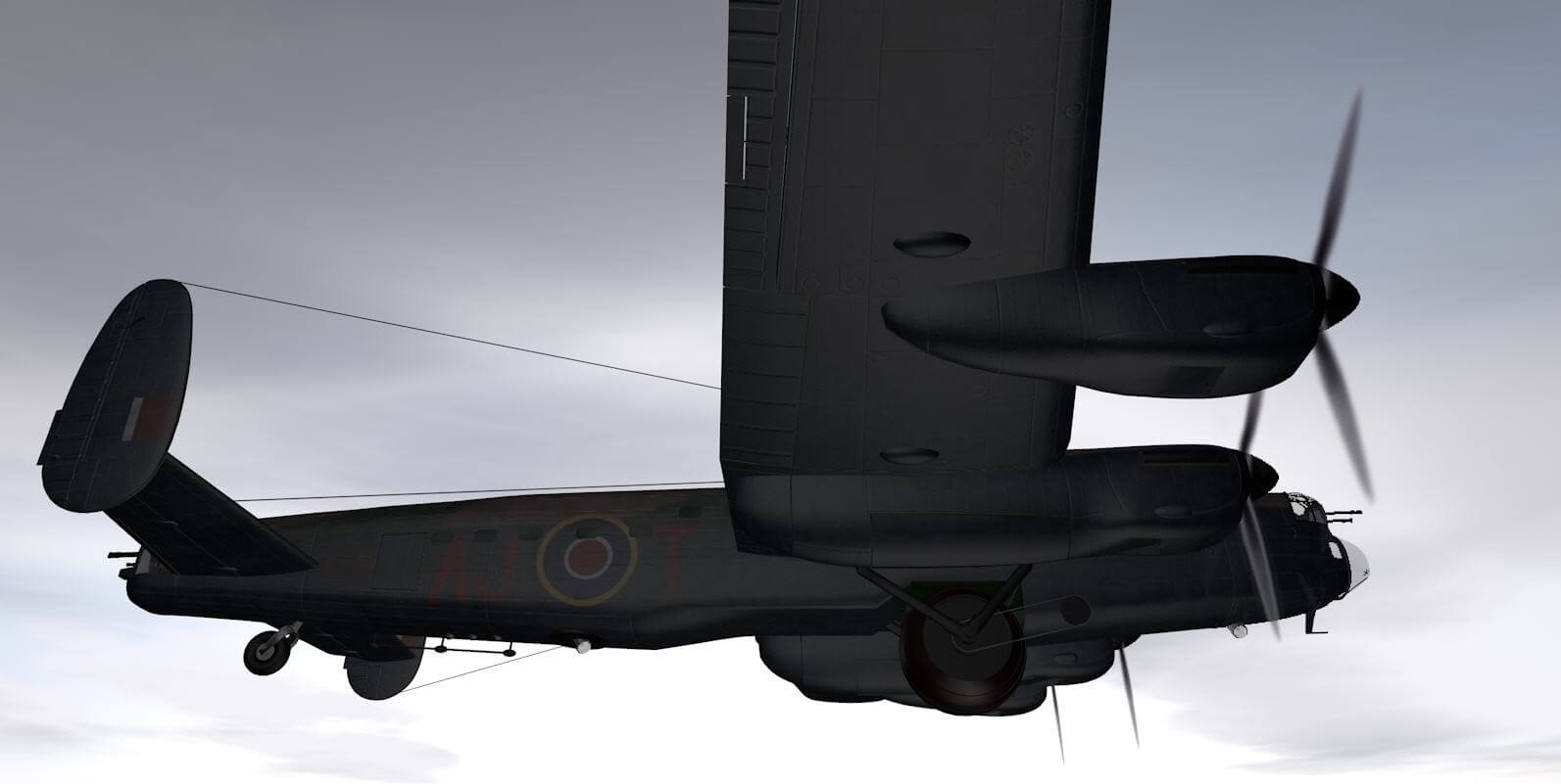 Avro Lancester B Mk-3 Special - Dambuster 3D Model by ChipBassChaos