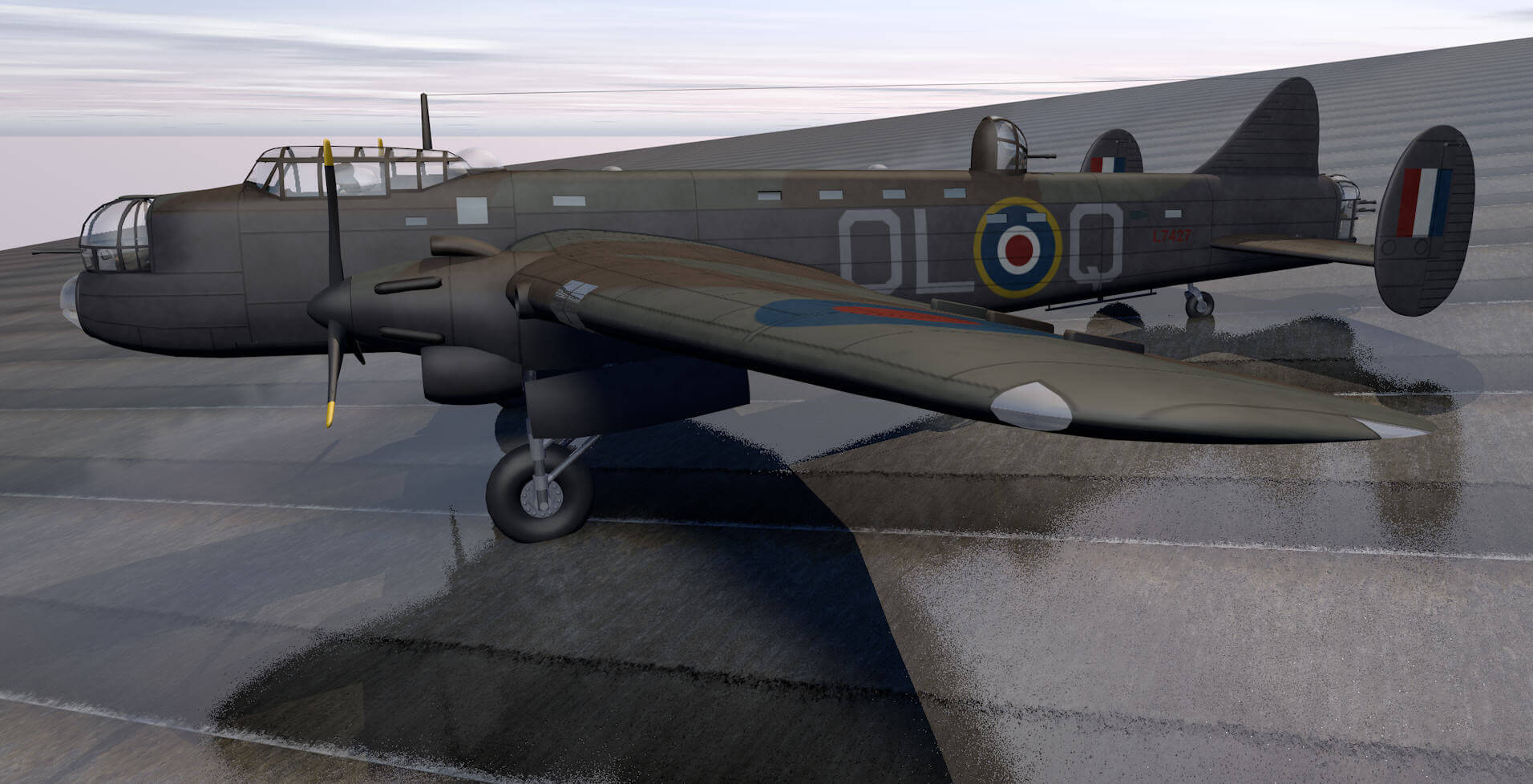 Avro Manchester Mk-1 3D Model by ChipBassChaos