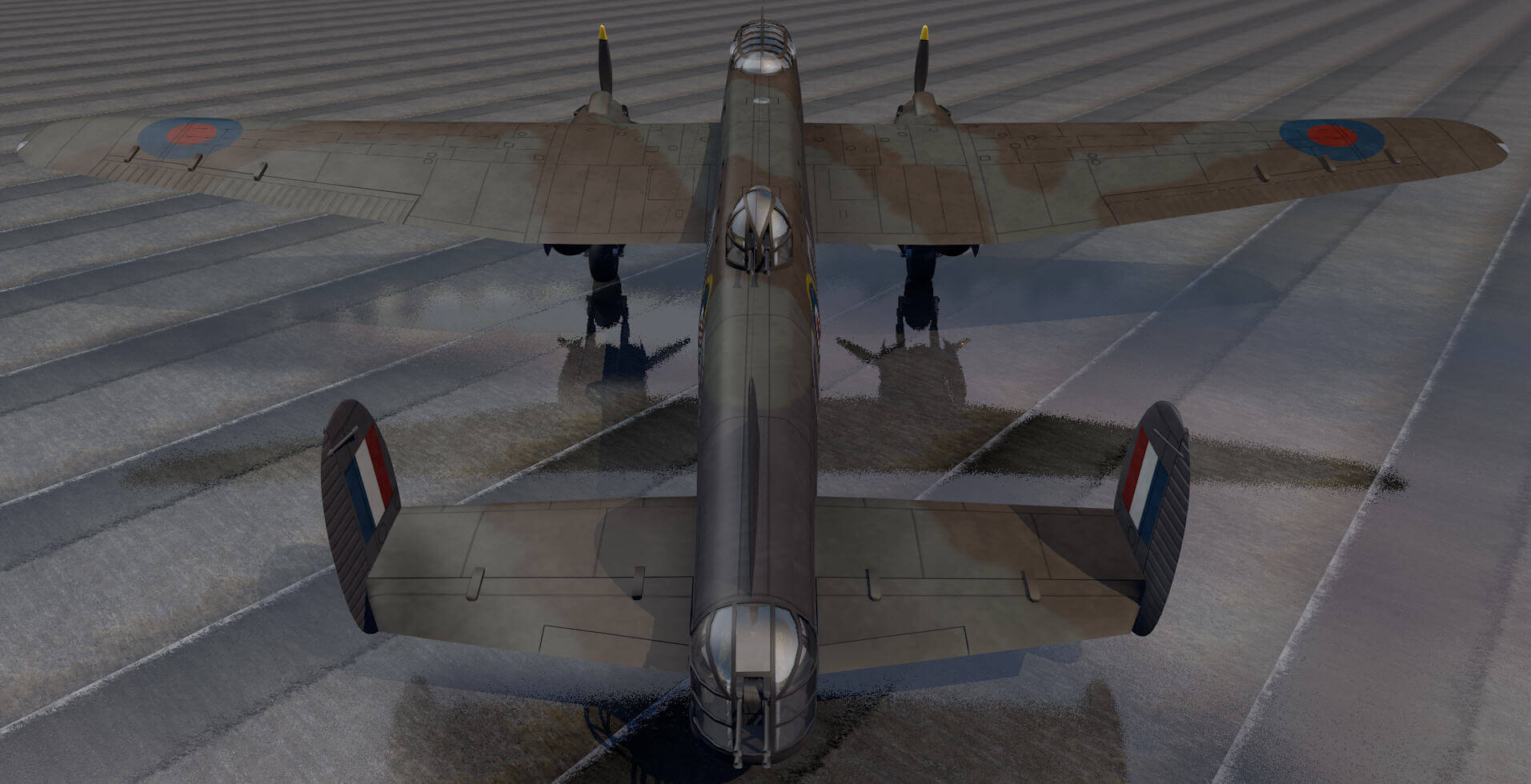 Avro Manchester Mk-1 - 3D Model by ChipBassChaos