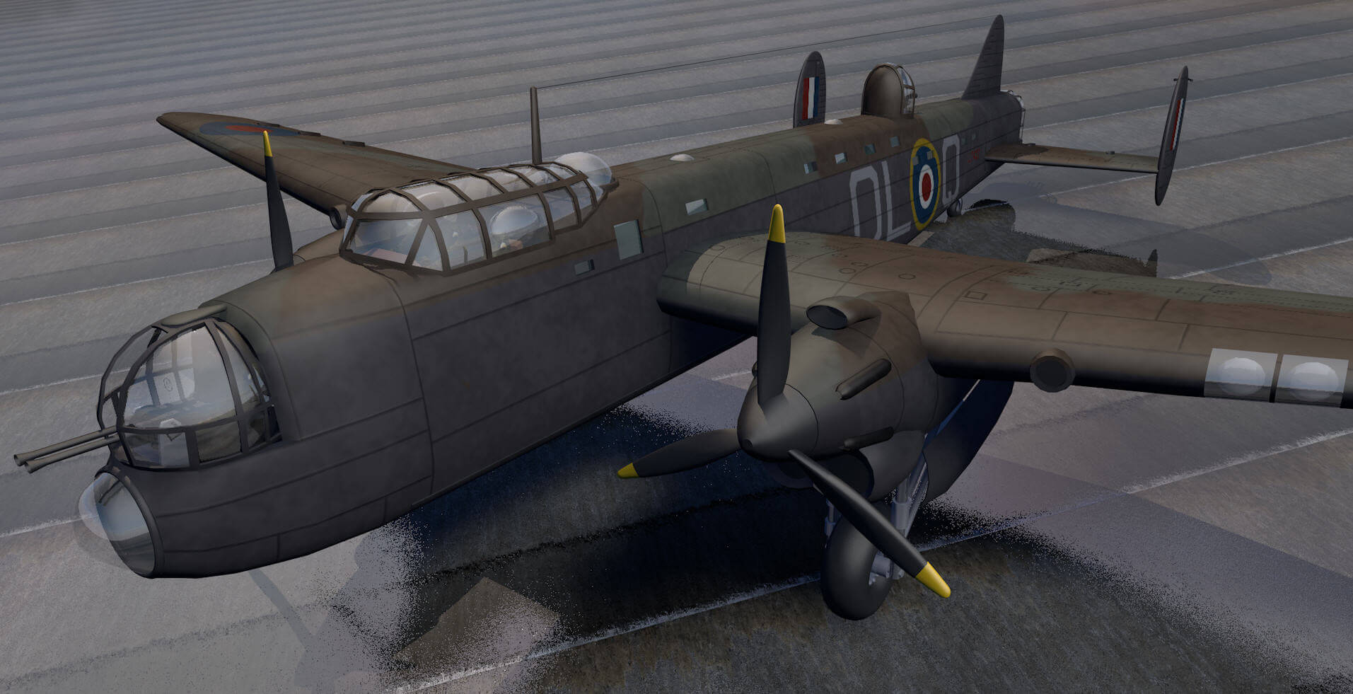 Avro Manchester Mk-1 3D Model by ChipBassChaos