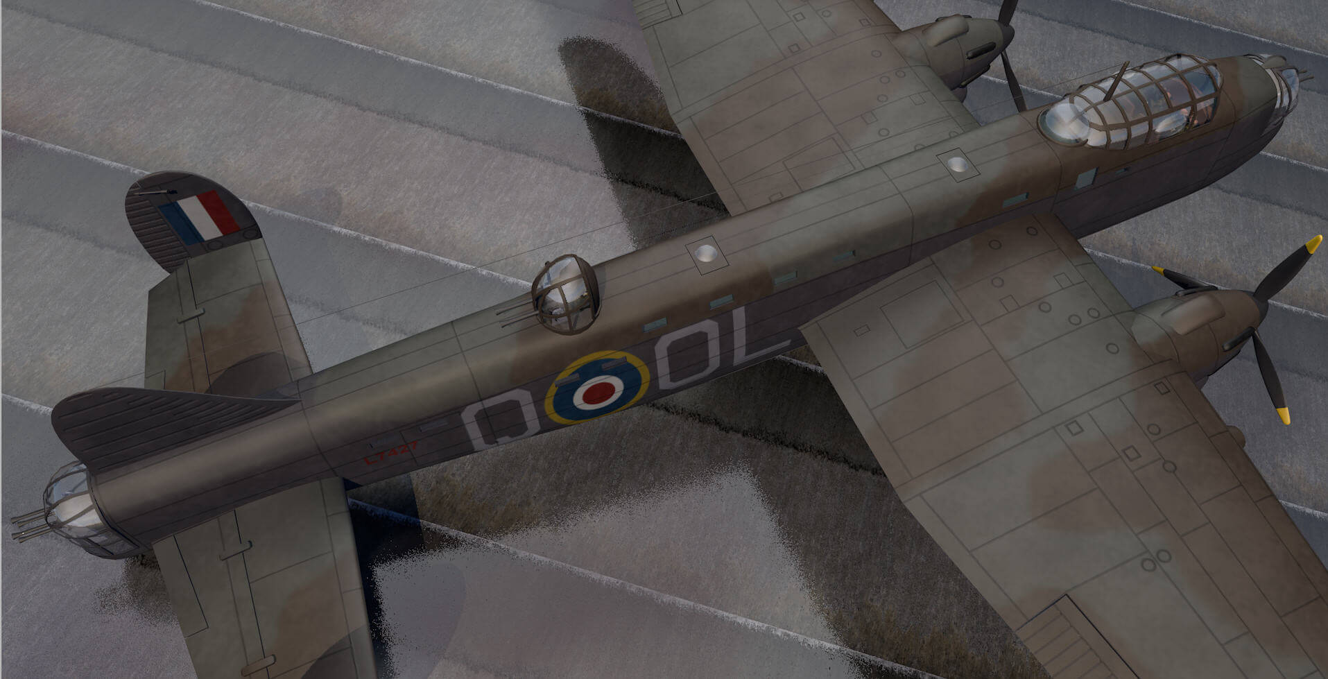 Avro Manchester Mk-1 3D Model by ChipBassChaos