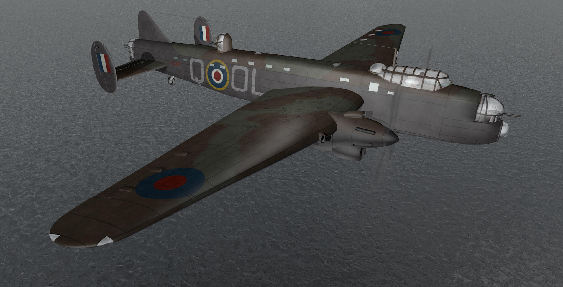 Avro Manchester Mk-1 3D Model by ChipBassChaos