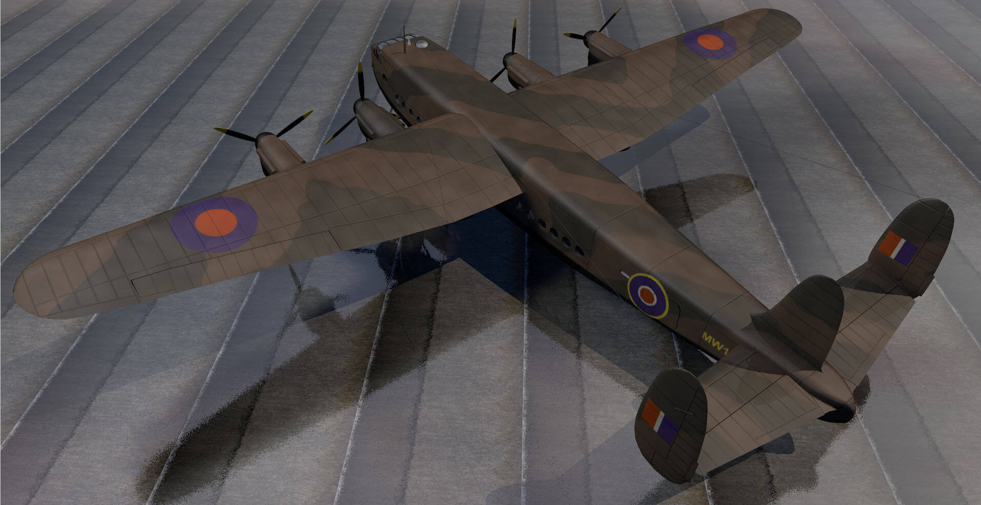 Avro York Mk-1 3D Model by ChipBassChaos