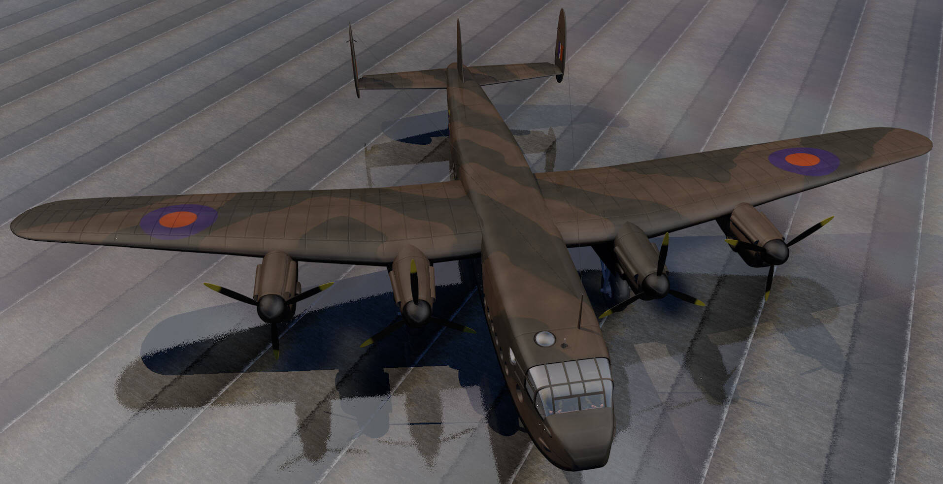 Avro York Mk-1 3D Model by ChipBassChaos