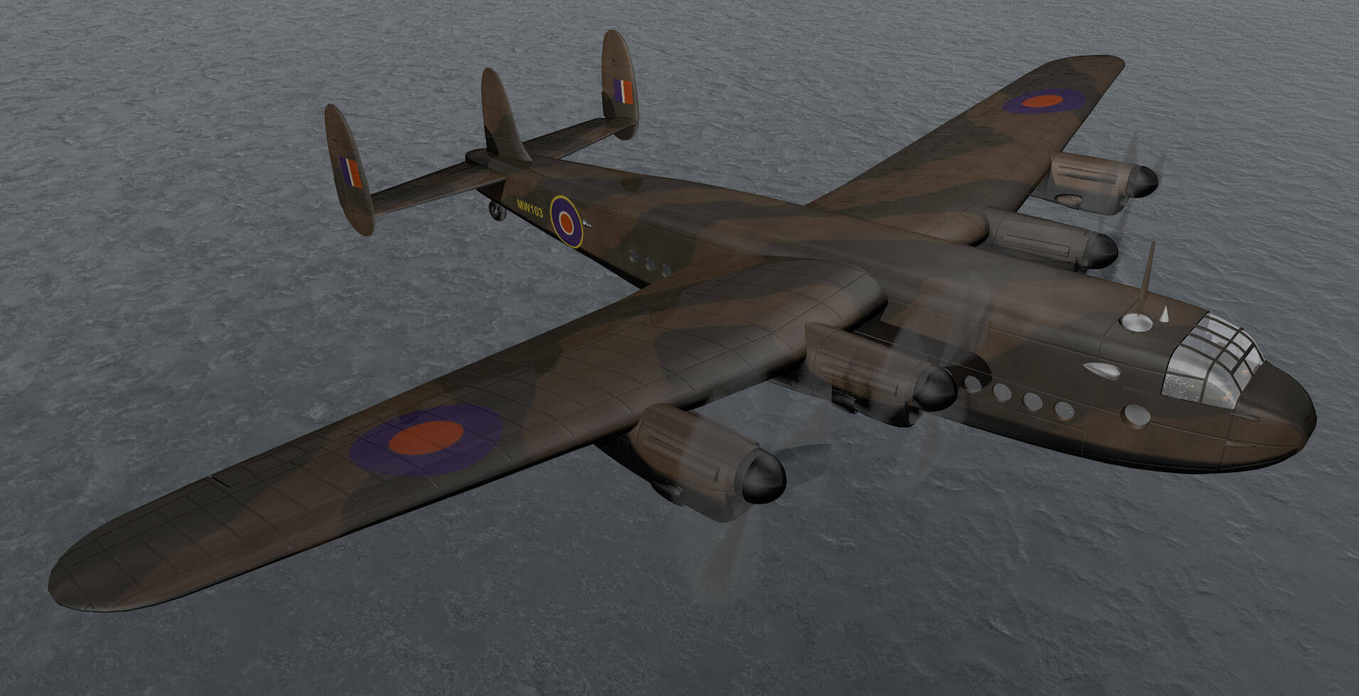 Avro York Mk-1 3D Model by ChipBassChaos
