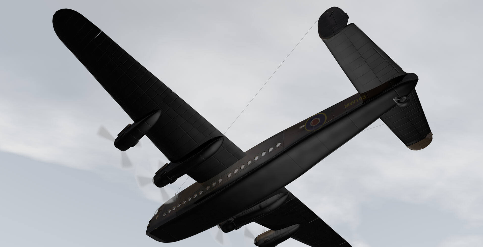 Avro York Mk-1 3D Model by ChipBassChaos