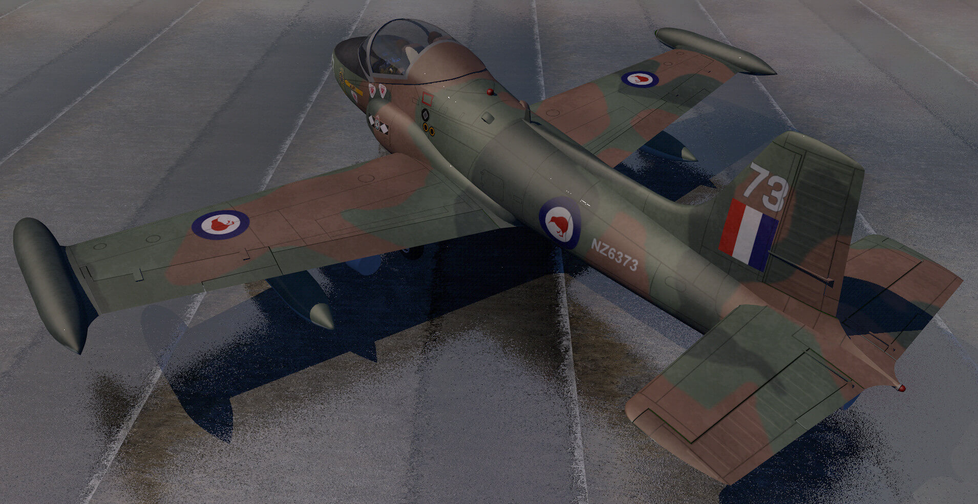 BAC 167 Strikemaster Mk-88 3D Model by ChipBassChaos