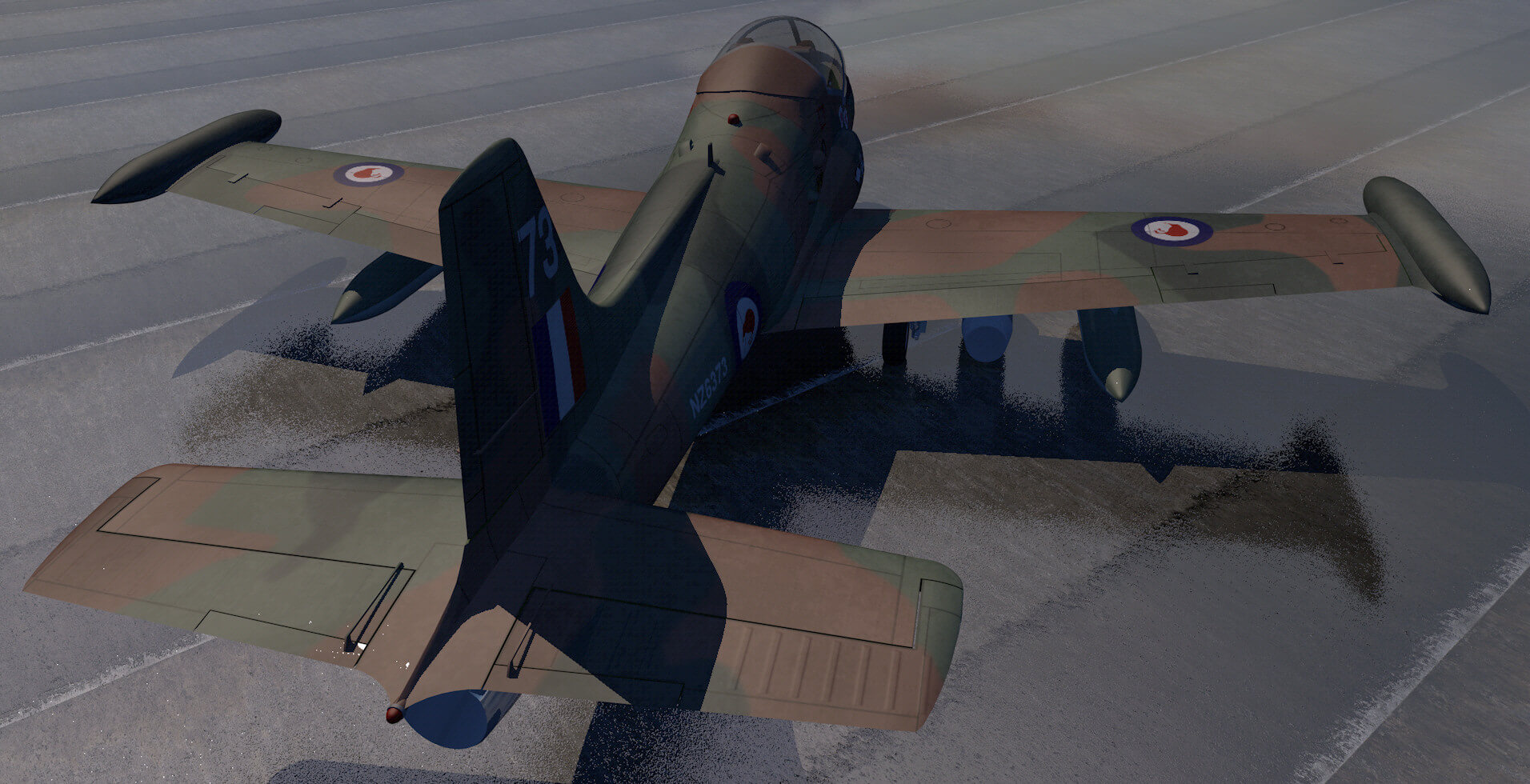 BAC 167 Strikemaster Mk-88 3D Model by ChipBassChaos