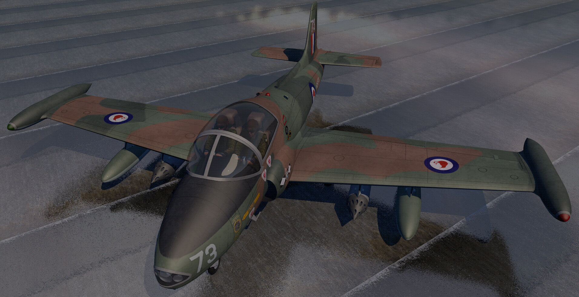 BAC 167 Strikemaster Mk-88 3D Model by ChipBassChaos