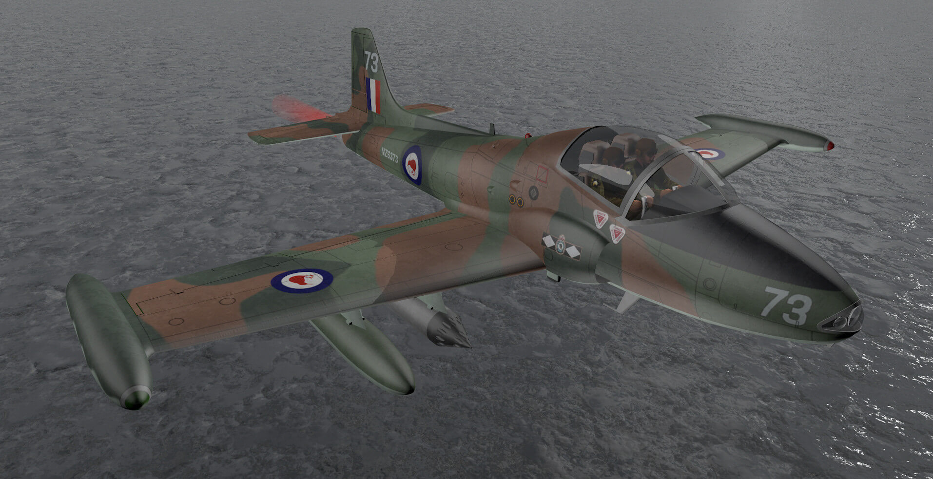 BAC 167 Strikemaster Mk-88 3D Model by ChipBassChaos