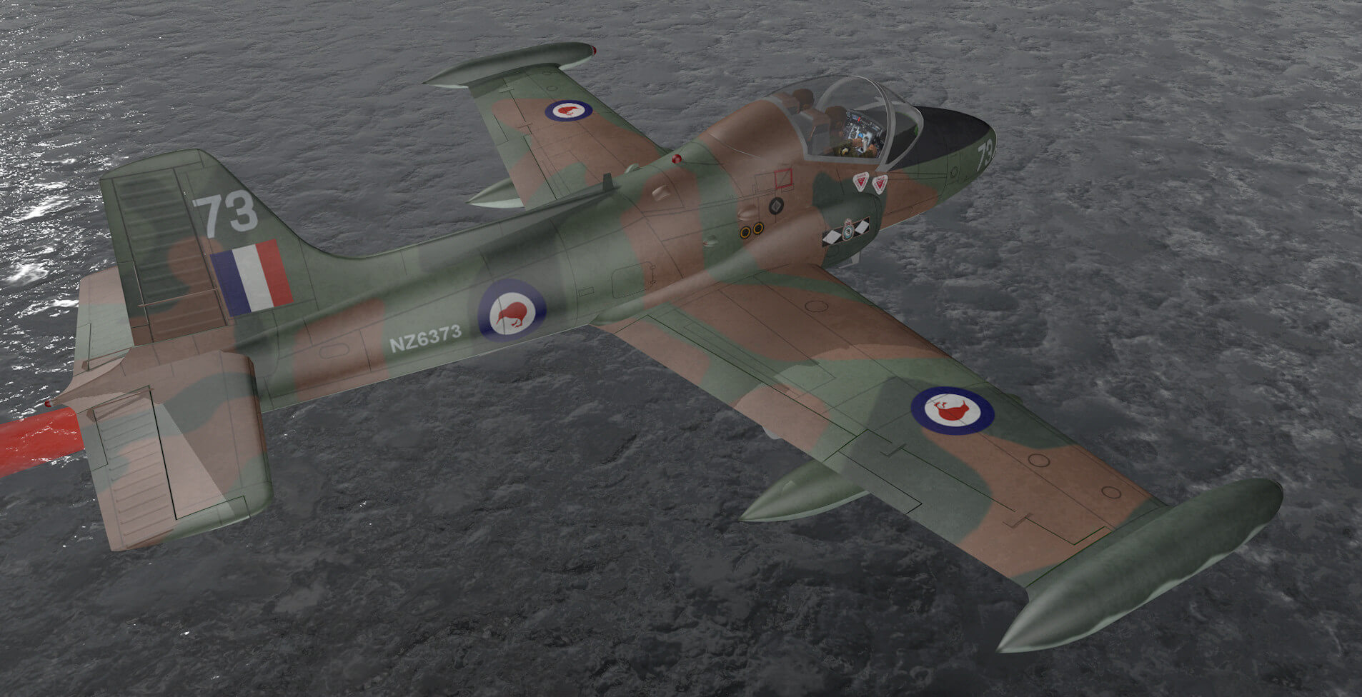 BAC 167 Strikemaster Mk-88 3D Model by ChipBassChaos