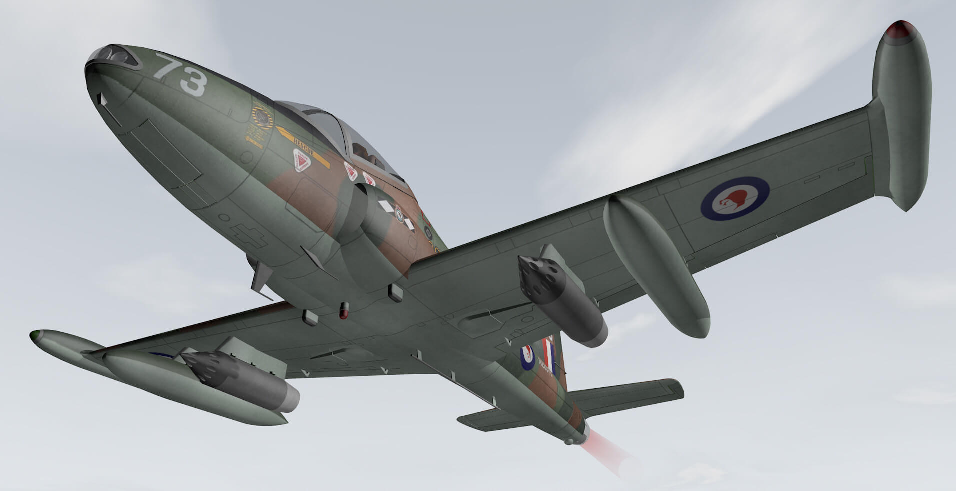 BAC 167 Strikemaster Mk-88 3D Model by ChipBassChaos