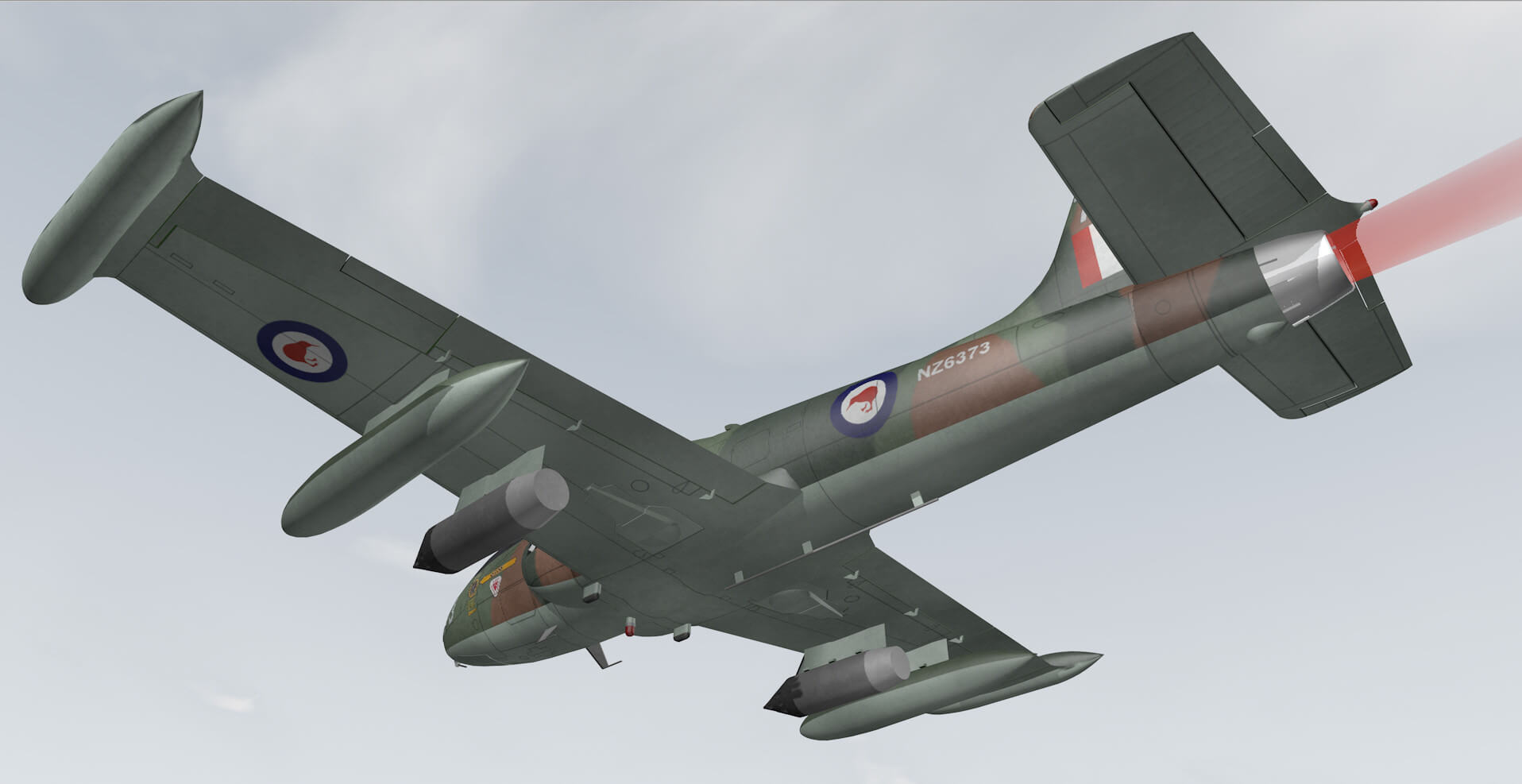 BAC 167 Strikemaster Mk-88 3D Model by ChipBassChaos