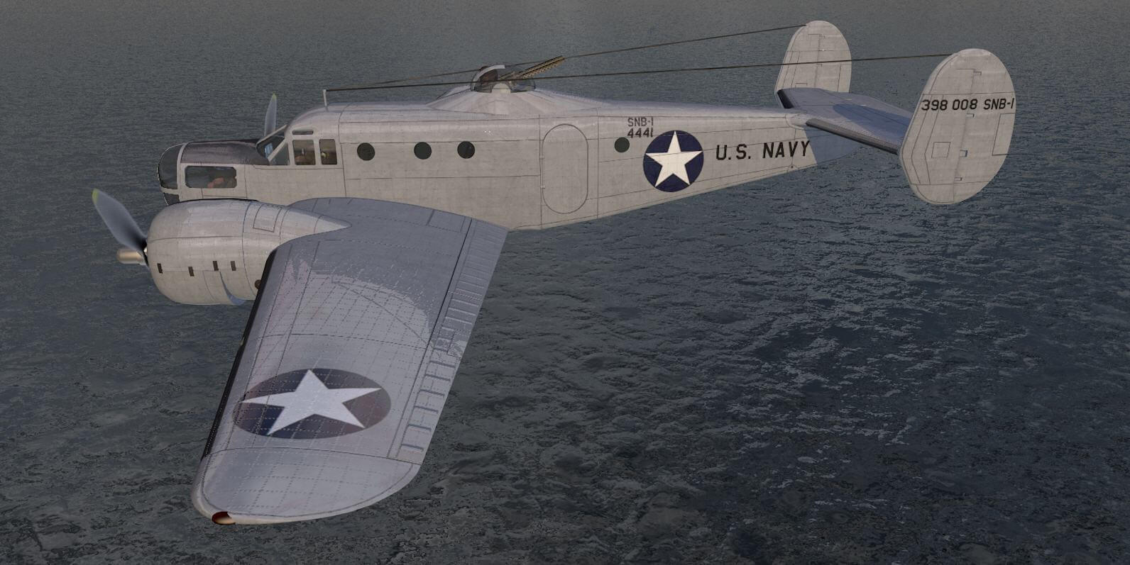 Beechcraft Model-18 AT-11 Kansan 3D Model by ChipBassChaos