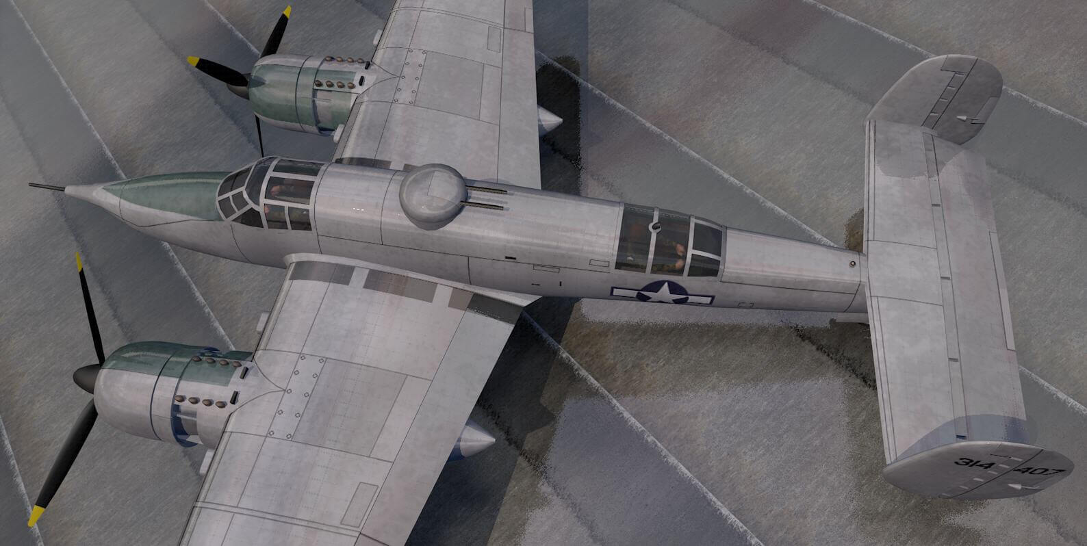 Beechcraft XA-38 Grizzly 3D Model by ChipBassChaos