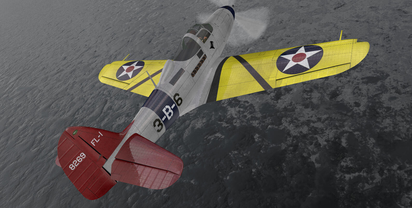 Bell FL-1 Airabonita 3D Model by ChipBassChaos