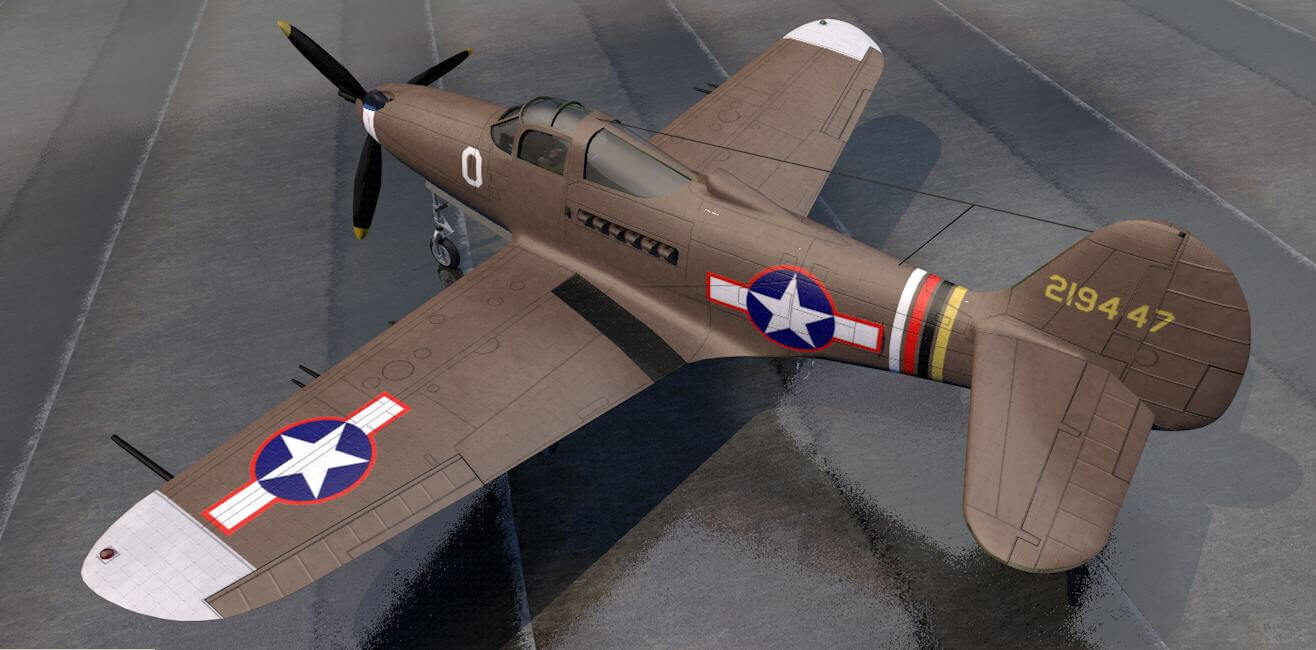 Bell P-39Q Airacobra 3D Model by ChipBassChaos