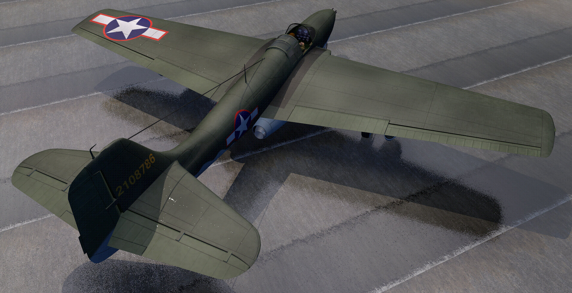 Bell P-59 Airacomet 3D Model by ChipBassChaos