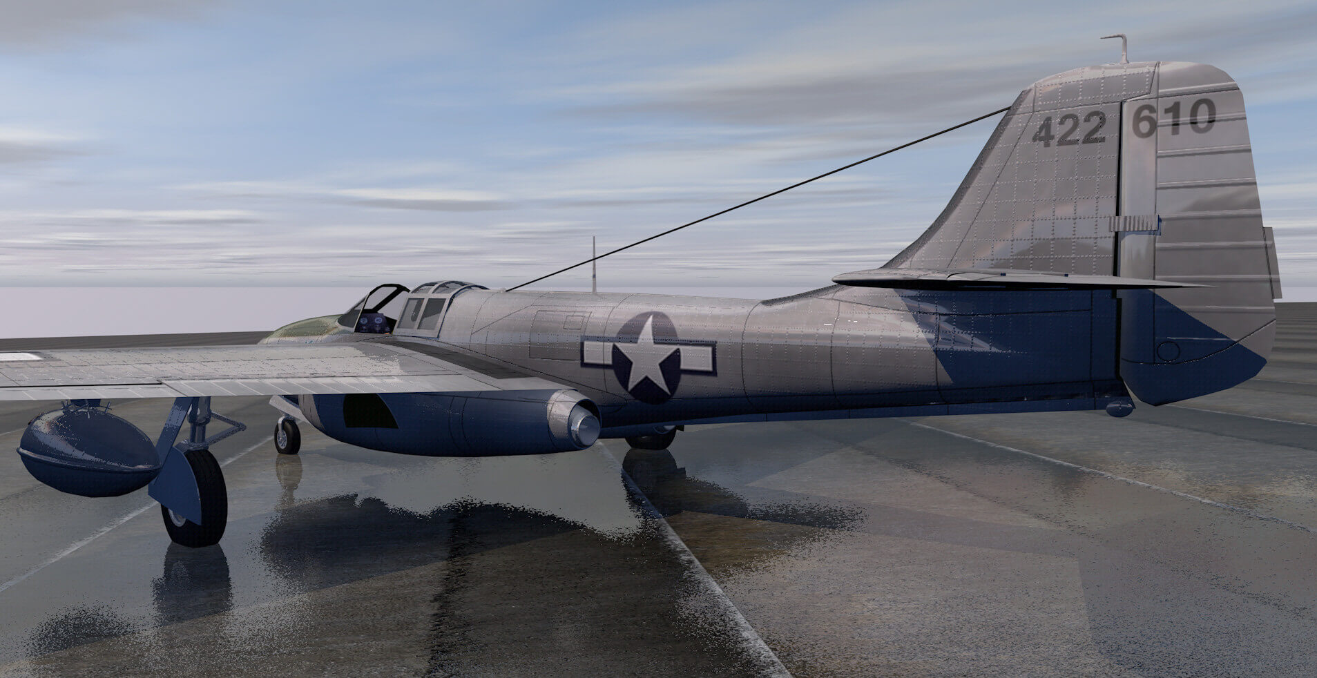 Bell P-59 Airacomet 3D Model by ChipBassChaos