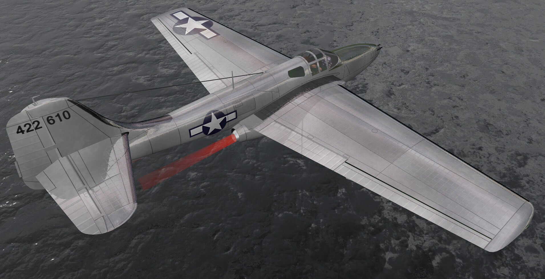 Bell P-59 Airacomet 3D Model by ChipBassChaos