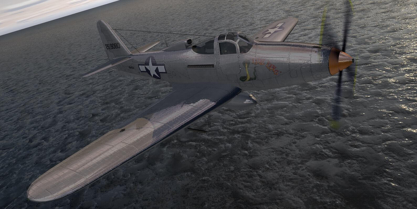 Bell P-63B Kingcobra 3D Model by ChipBassChaos