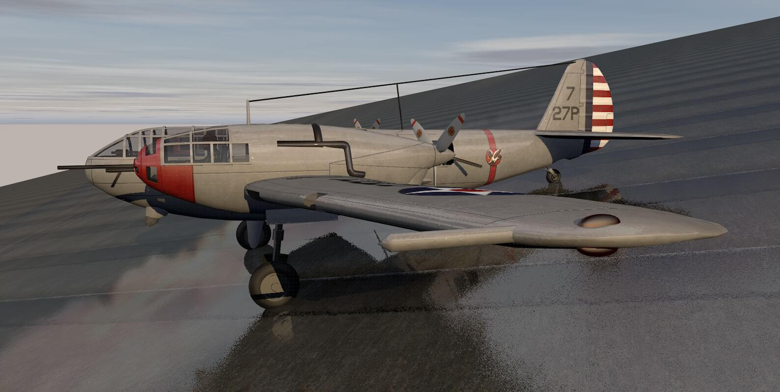 Bell YFM-1 Airacuda 3D Model by ChipBassChaos