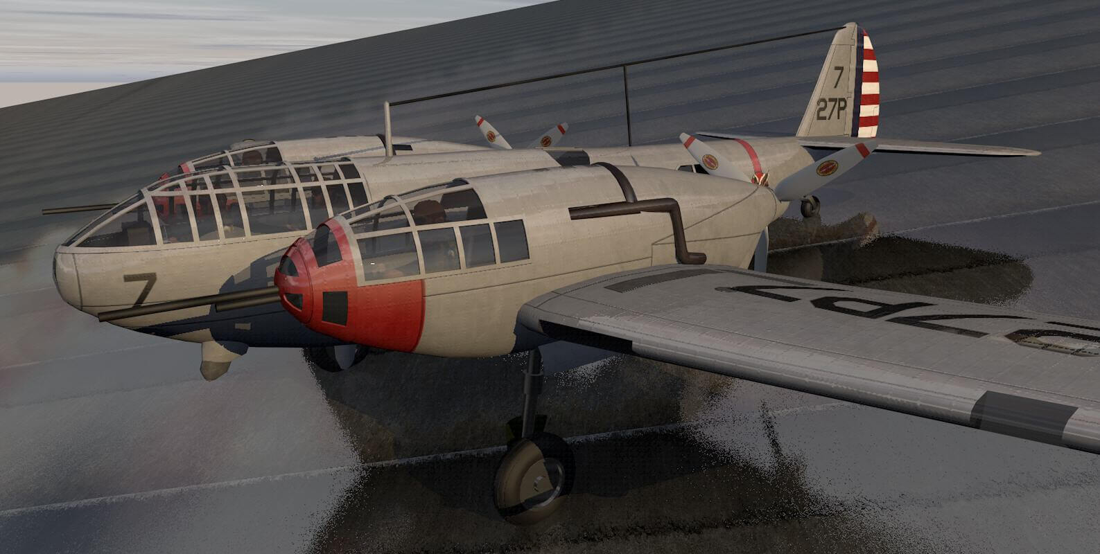Bell YFM-1 Airacuda 3D Model by ChipBassChaos