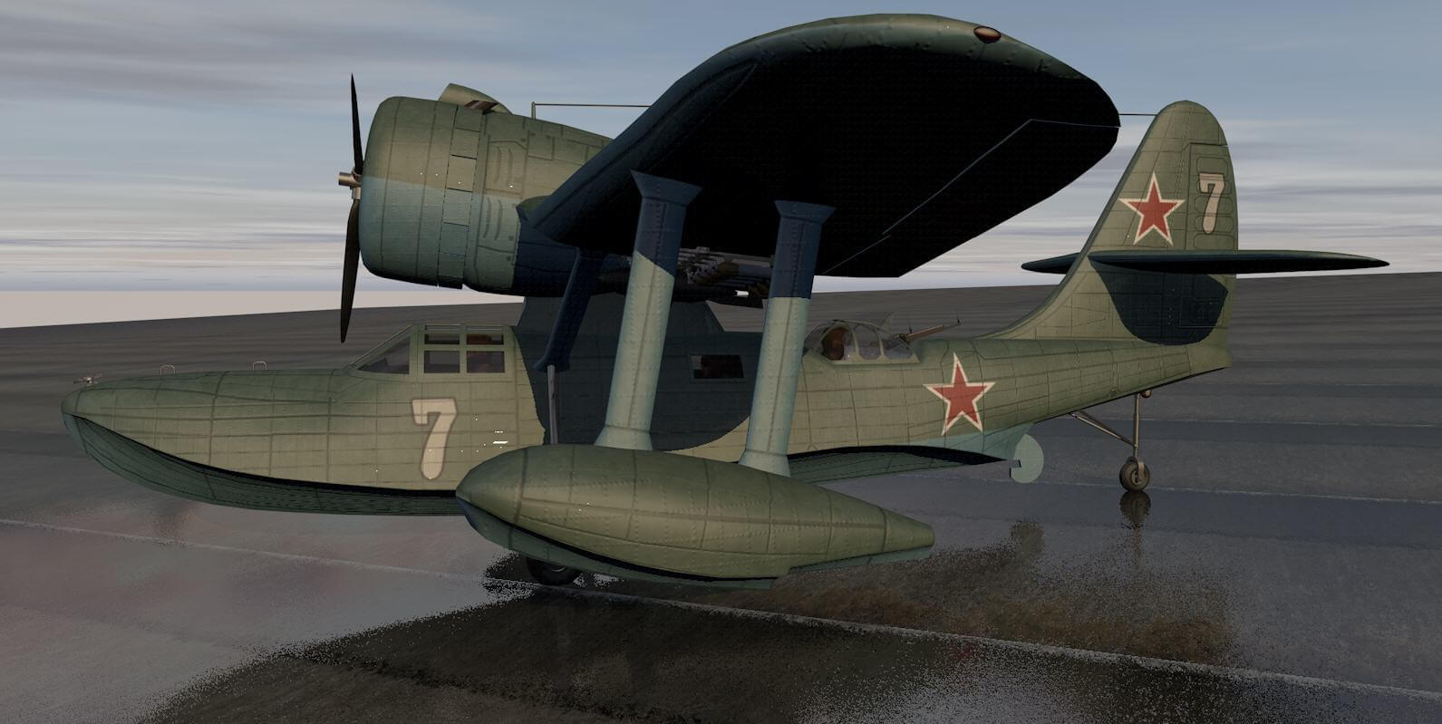Beriev Be-4 or KOR-2 3D Model by ChipBassChaos